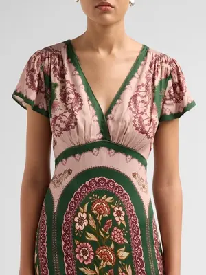 Farm Rio Daniela Floral Maxi Dress