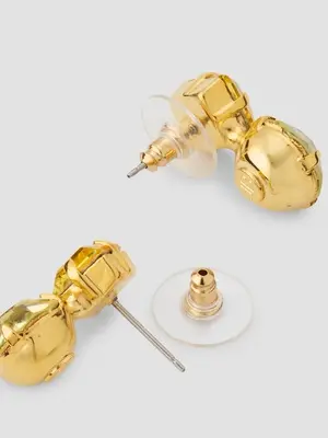 JENNIFER BEHR Gaven 18k-gold-plated & Austrian Crystal Drop Earrings