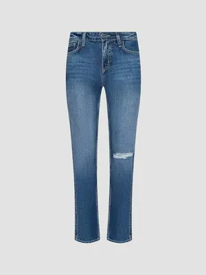 L'Agence Nevia Low-rise Slouch Straight Jeans