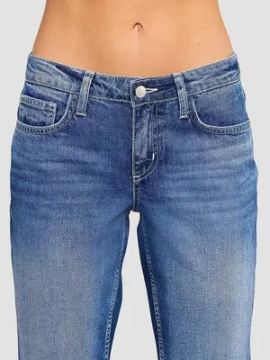 L'Agence Nevia Low-rise Slouch Straight Jeans