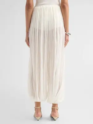 Simkhai Afton Crinkle Jersey Balloon Pants