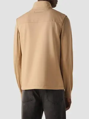 Zegna Microfiber Motorin 50cc Vest - Beige