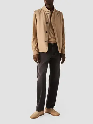 Zegna Microfiber Motorin 50cc Vest - Beige