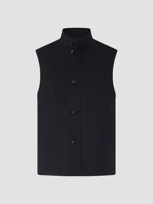 Zegna Microfiber Motorin 50cc Vest - Navy Blue