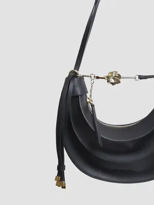 Farm Rio Leather Banana Shoulder Bag