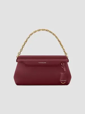 MAISON DE SABRE The Palais Soirée Top Handle Bag - Plum Red