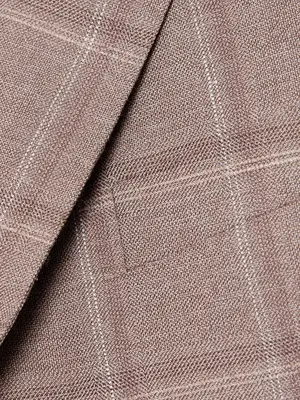 Corneliani Plaid Wool Single-breasted Sport Coat