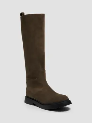 Proenza Schouler Bank 25mm Suede Tall Boots