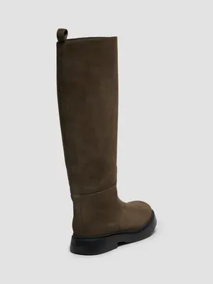 Proenza Schouler Bank 25mm Suede Tall Boots