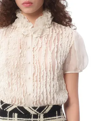 Valentino Garavani Chiffon Blouse