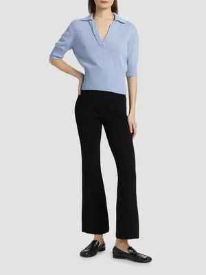 Proenza Schouler Shaila Silk-blend Knit Pants