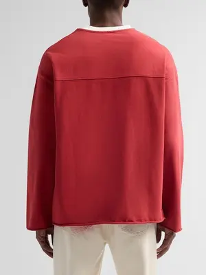 NAHMIAS Daydreaming Varsity Logo Long-sleeve Shirt