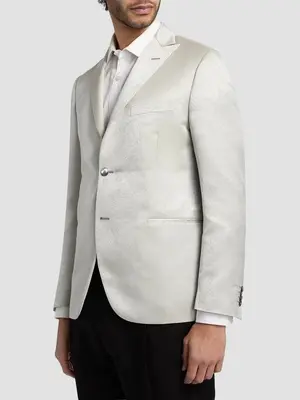 Corneliani Floral Jacquard Evening Jacket