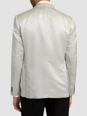 Corneliani Floral Jacquard Evening Jacket