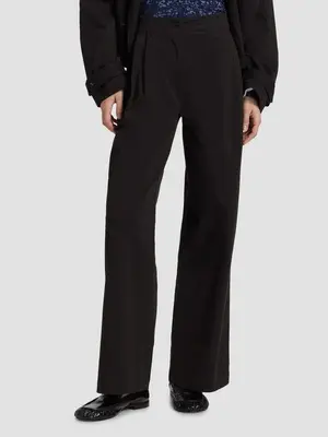 Proenza Schouler White Label Romina Pleated Straight Pants