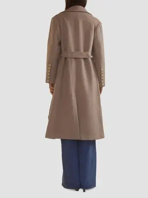 Cynthia Rowley Noa Wool-blend Coat
