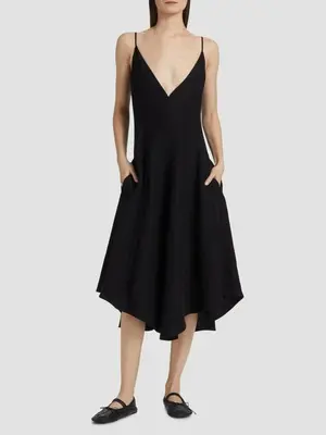 Proenza Schouler Elaine V-neck Midi-dress