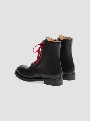 Valentino Garavani Punx Calfskin Combat Boots