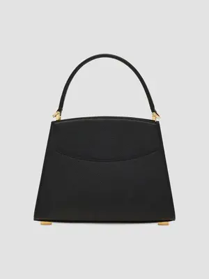 FERRAGAMO Studio Box Leather Top Handle Bag