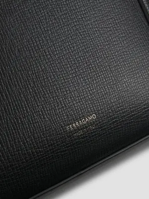 FERRAGAMO Trading Gancio Leather Crossbody Bag
