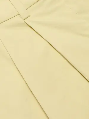 Proenza Schouler White Label Taya Pleated Cotton-blend Pants
