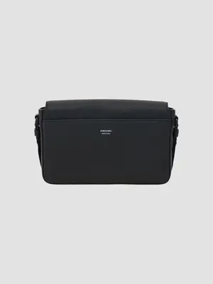 FERRAGAMO Leather Lock Shoulder Bag