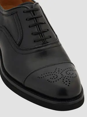 FERRAGAMO Sebastiano Leather Oxford Brogues