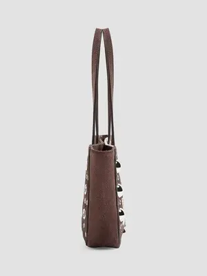 Valentino Garavani Nellcote Mini Embroidered Top Handle Bag