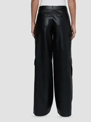 L'Agence Isolde Cargo Pants - Black