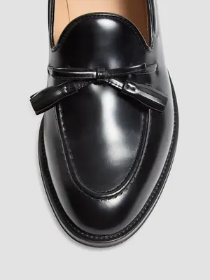 Valentino Garavani Bowshire Loafers In Shiny Calfskin