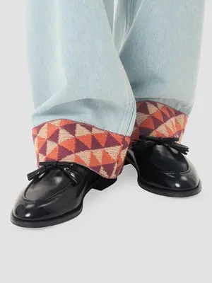 Valentino Garavani Bowshire Loafers In Shiny Calfskin