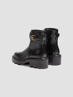 Valentino Garavani Vlogo 55mm Signature Calfskin Ankle Boots