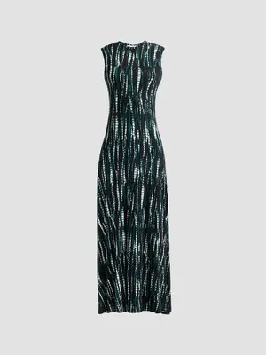 Proenza Schouler White Label Jordyn Marl Jersey Midi-dress
