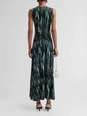 Proenza Schouler White Label Jordyn Marl Jersey Midi-dress