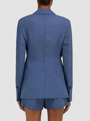 FERRAGAMO Faille Single-breasted Blazer