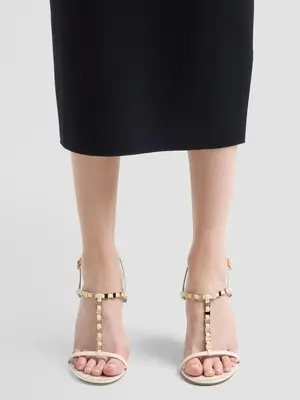 FERRAGAMO Estea 95mm T-strap Slingback Sandals