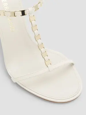 FERRAGAMO Estea 95mm T-strap Slingback Sandals