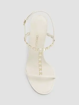 FERRAGAMO Estea 95mm T-strap Slingback Sandals
