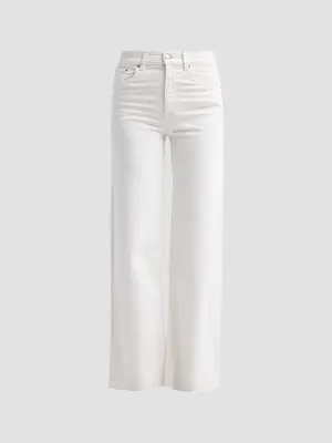 LE JEAN Column High-rise Straight-leg Jeans