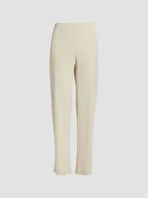 Vince Colette High-rise Crepe Bias Pants