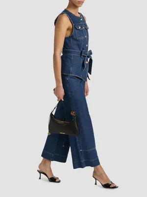 Cinq À Sept Ryker Wide-leg Cropped Jeans
