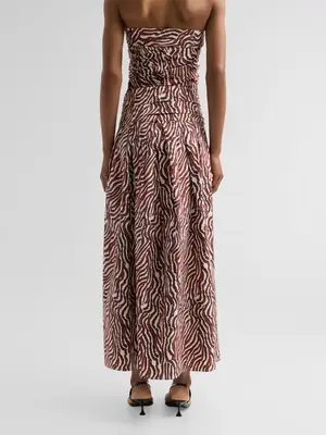 Proenza Schouler White Label Nessa Poplin Maxi Skirt