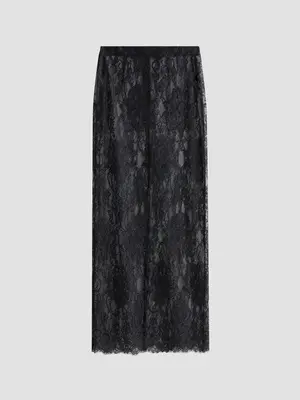 L'Agence Raymonde Lace Maxi Skirt