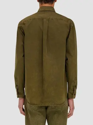 FERRAGAMO Cotton-silk Work Shirt