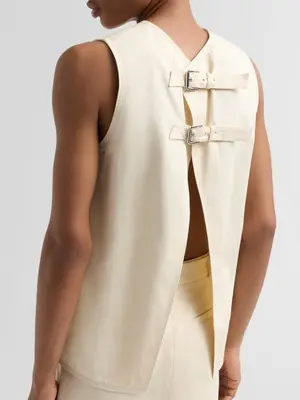 Proenza Schouler Nerina Cotton Drill Top