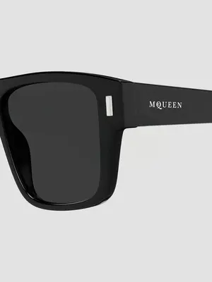 Alexander McQueen T-bar Rivet 55mm Square Sunglasses