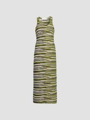 Proenza Schouler White Label Zinah Rib-knit Midi-dress