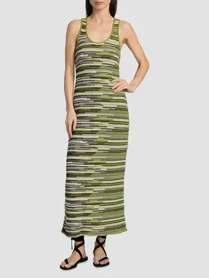 Proenza Schouler White Label Zinah Rib-knit Midi-dress