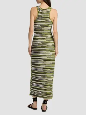 Proenza Schouler White Label Zinah Rib-knit Midi-dress