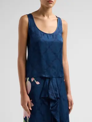 Verandah Ammama Argyle Satin Tank
